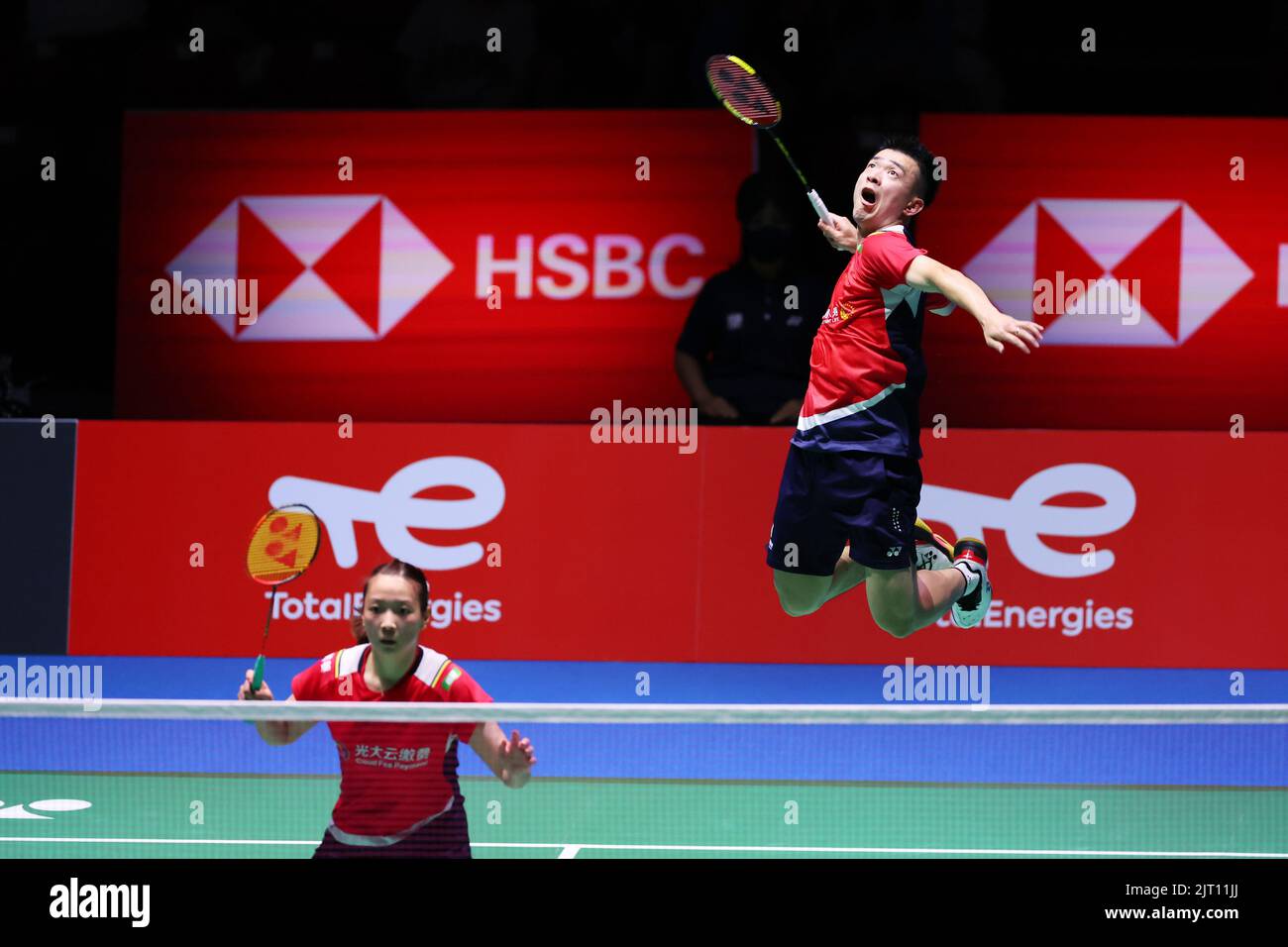 Tokyo, Japan. 27th Aug, 2022. Zheng Si Wei & Huang Ya Qiong (CHN ...
