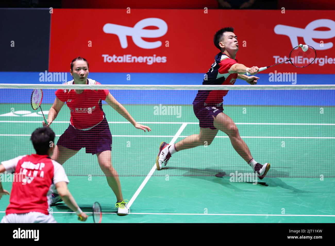 Tokyo, Japan. 27th Aug, 2022. Zheng Si Wei & Huang Ya Qiong (CHN ...