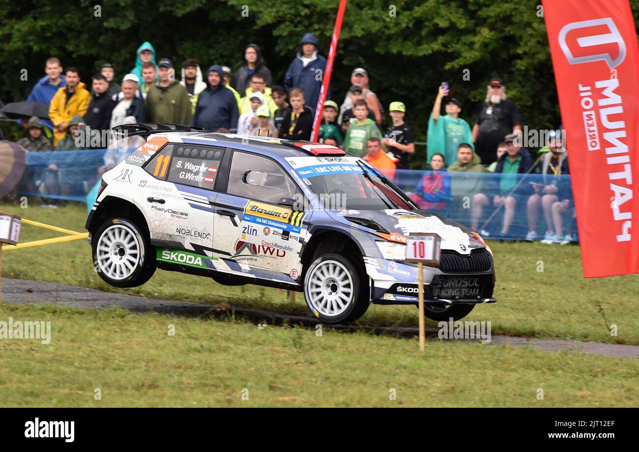 Slusovice, Czech Republic. 27th Aug, 2022. Simon Wagner and Gerald ...