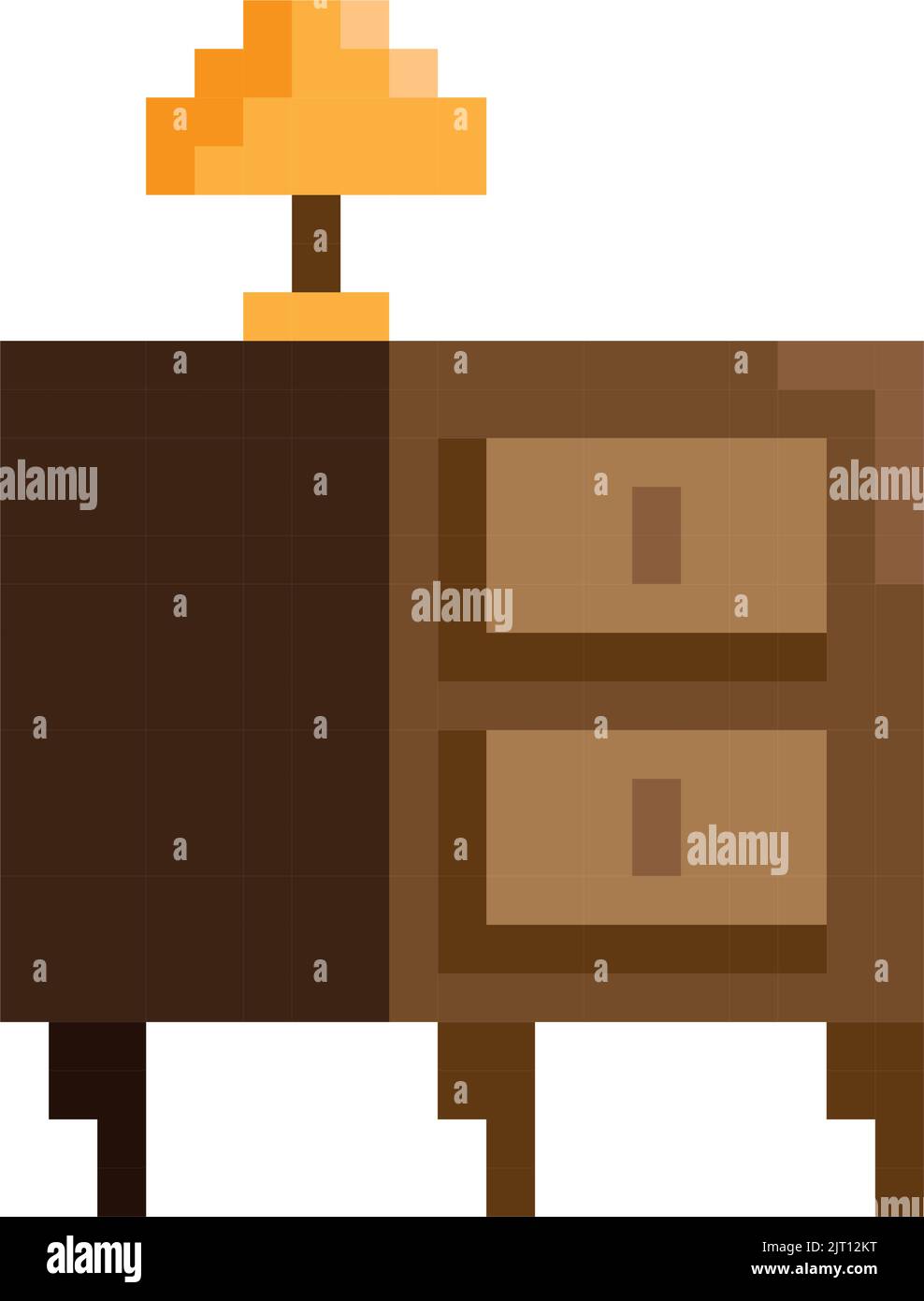 drawer pixel art style icon Stock Vector Image & Art - Alamy