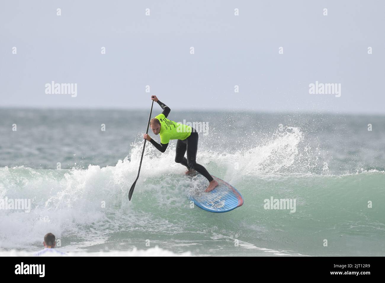 Stand Up Paddle Boarders Stock Photo - Alamy