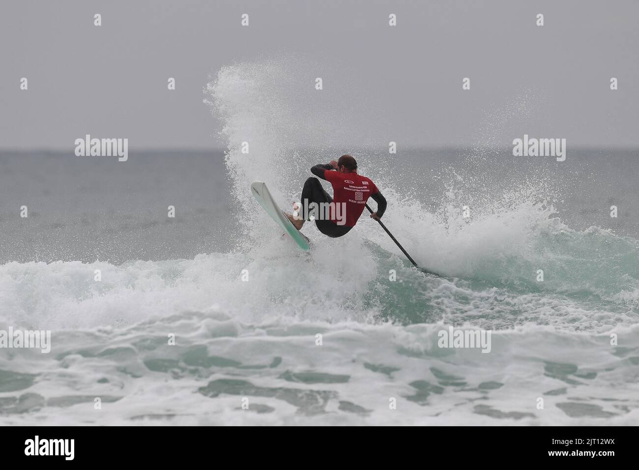 Stand Up Paddle Boarders Stock Photo - Alamy