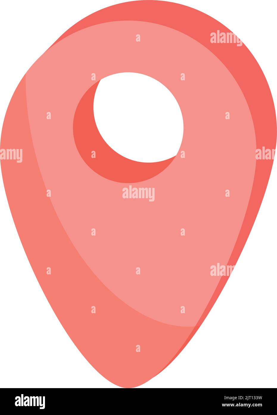 isometric pin pointer location mark icon Stock Vector Image & Art - Alamy