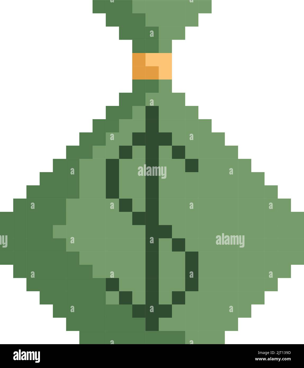 money bag pixel art style icon Stock Vector Image & Art - Alamy