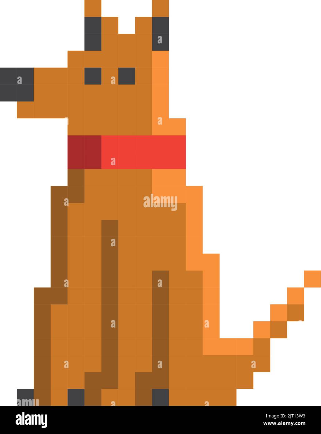 Dog pixels hi-res stock photography and images - Alamy