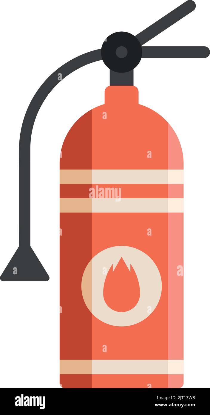 red fire extinguisher tool icon Stock Vector Image & Art - Alamy