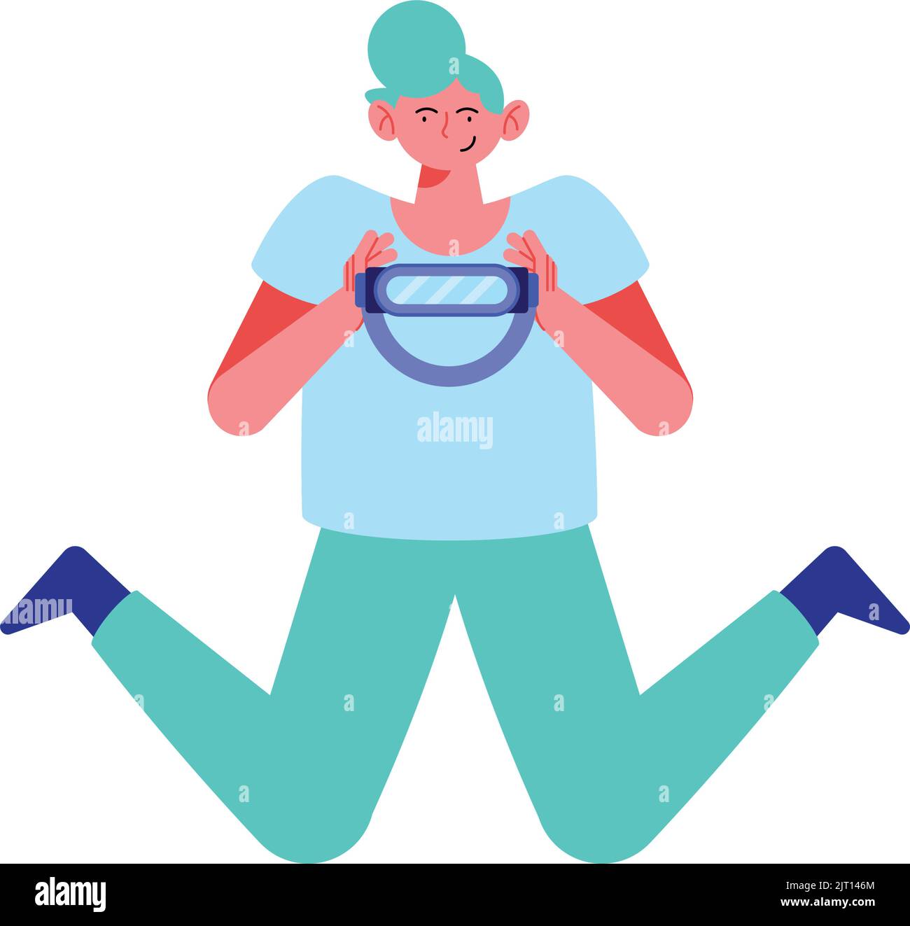 Lifting goggles Stock Vector Images - Alamy