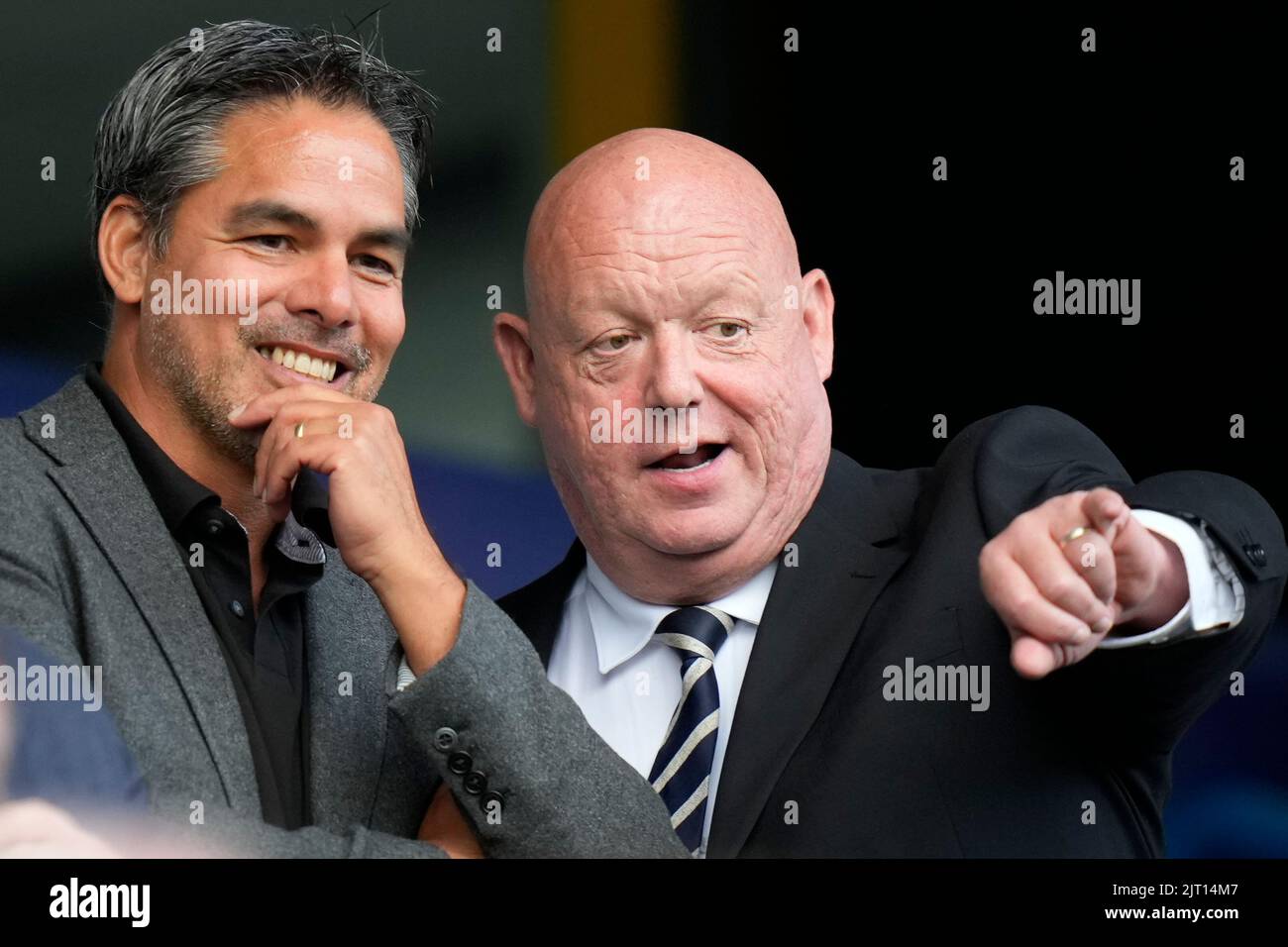 Former Huddersfield Town manager David Wagner in the directors box at ...
