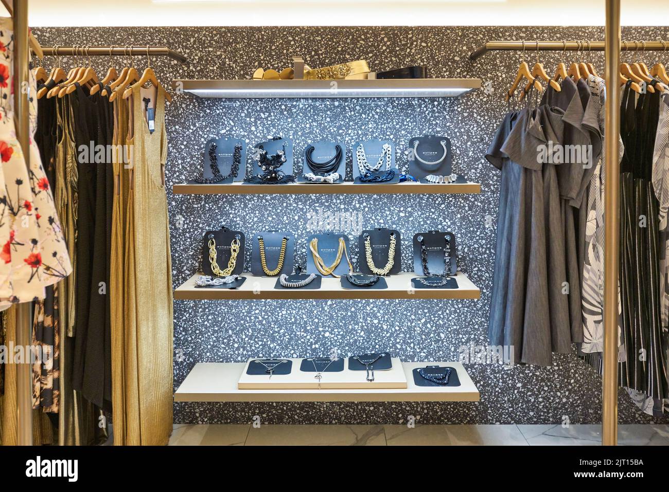 KUALA LUMPUR, MALAYSIA - CIRCA JANUARY, 2020: interior shot of Eclipse ...