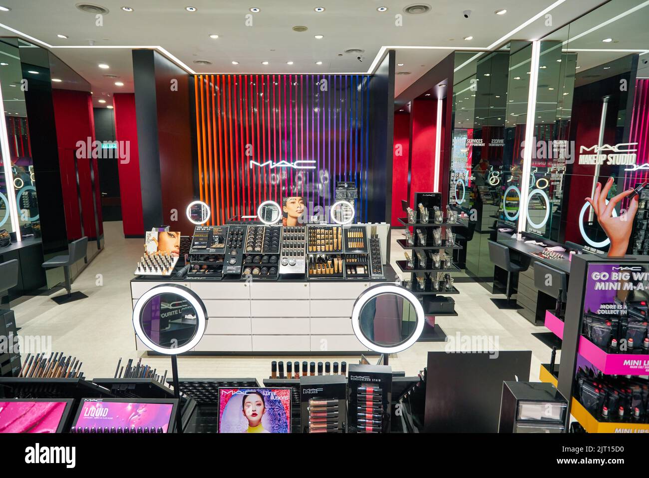 KUALA LUMPUR, MALAYSIA - CIRCA JANUARY, 2020: interior shot of MAC ...
