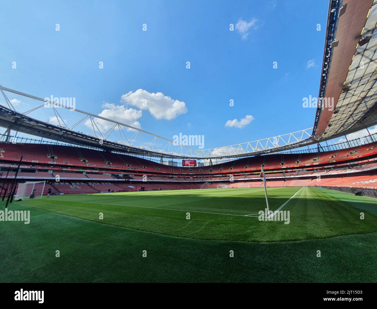 London, UK. 27th Aug, 2022. Pre-match at the Arsenal v Fulham EPL match ...