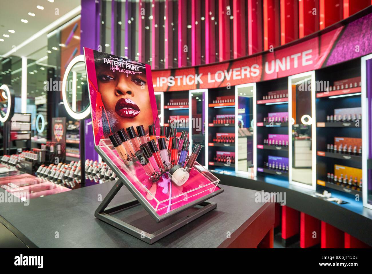 KUALA LUMPUR, MALAYSIA - CIRCA JANUARY, 2020: interior shot of MAC ...