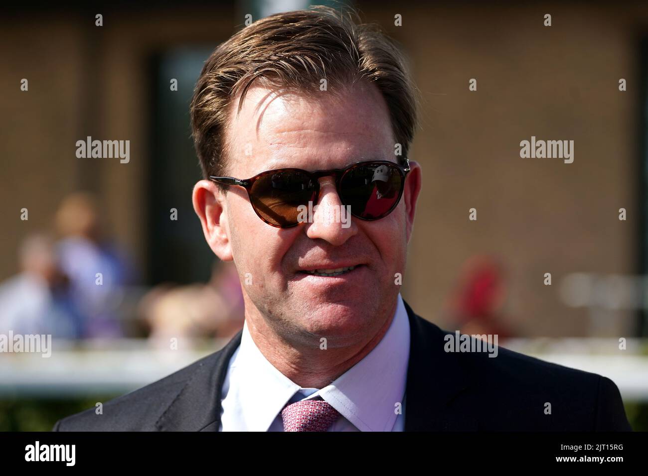 Trainer Ken Condon after Ice Gold In Alex ridden by jockey Jamie Powell ...