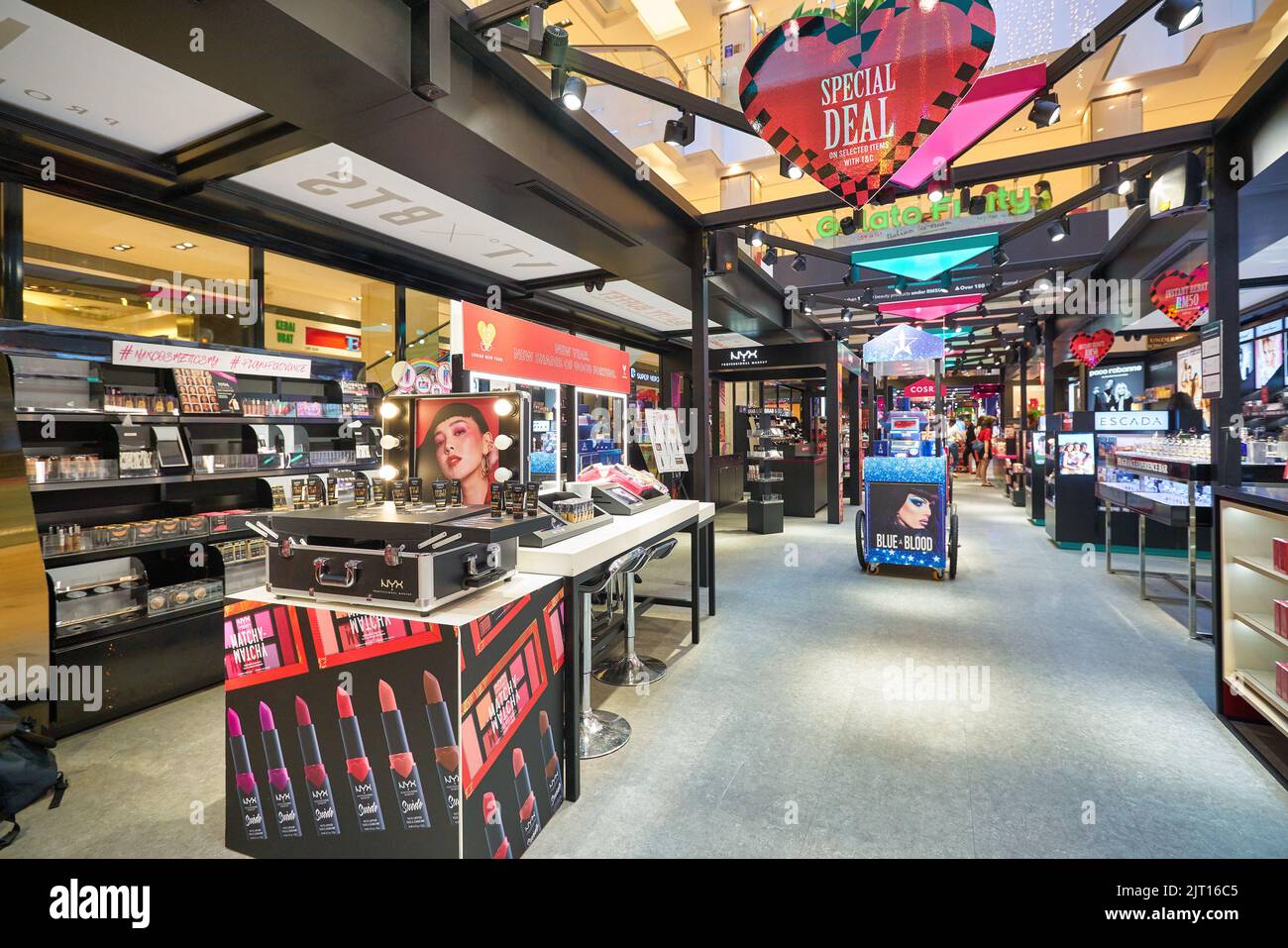 KUALA LUMPUR, MALAYSIA - CIRCA JANUARY, 2020: goods on display in PLAY ...