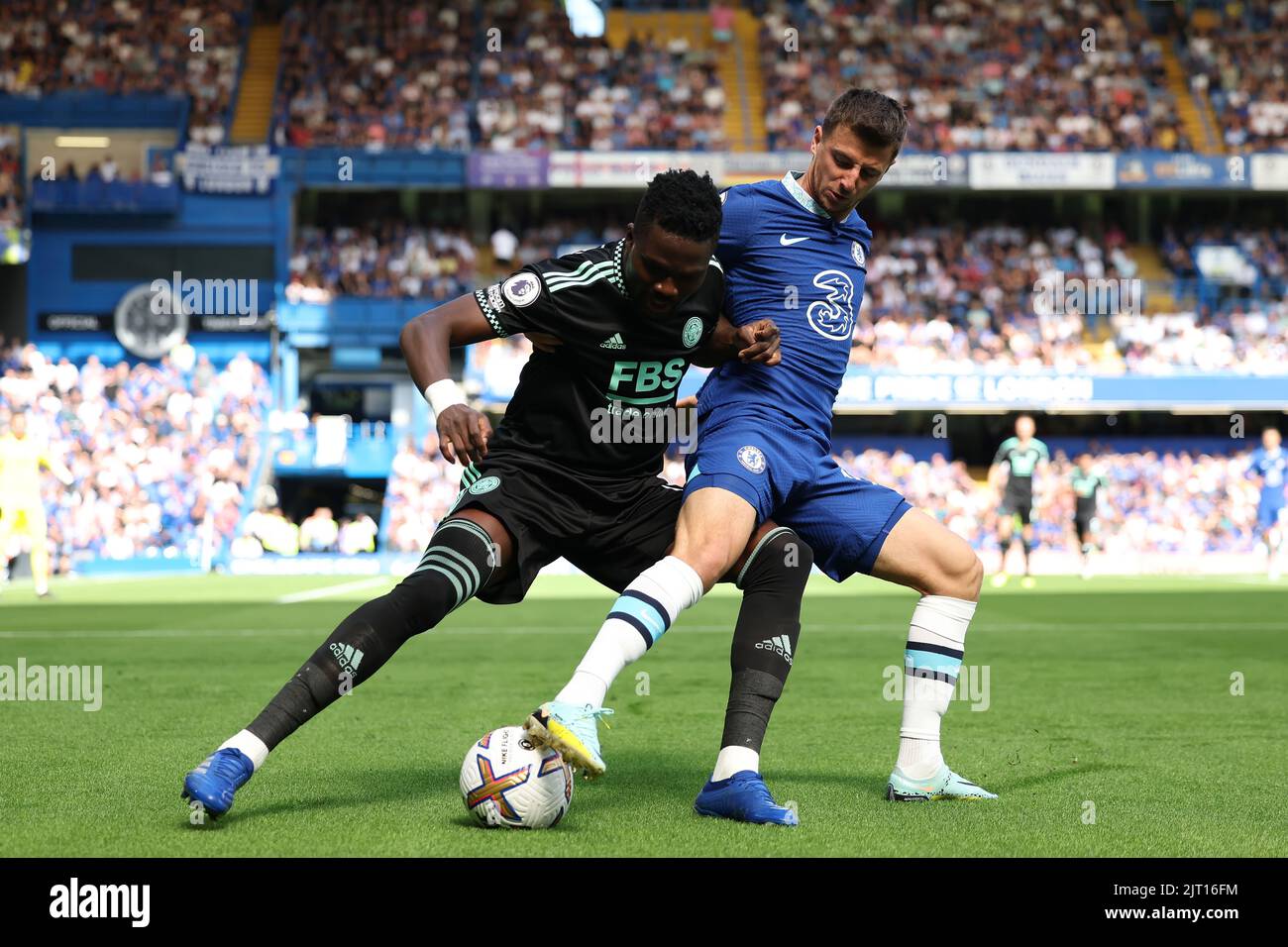 27th August 2022; Stamford Bridge, Chelsea, London, England: Premier League football, Chelsea ...