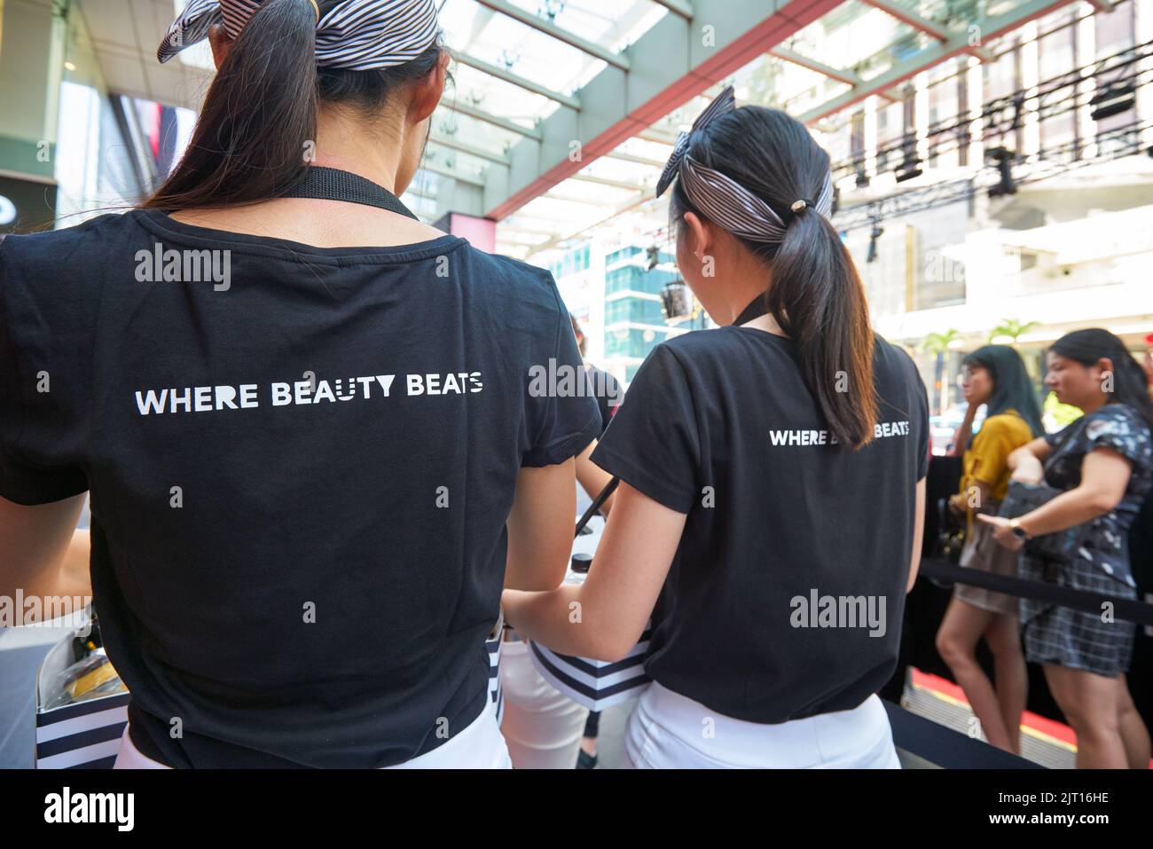 KUALA LUMPUR, MALAYSIA - JANUARY 18, 2020: Sephora grand opening day ...
