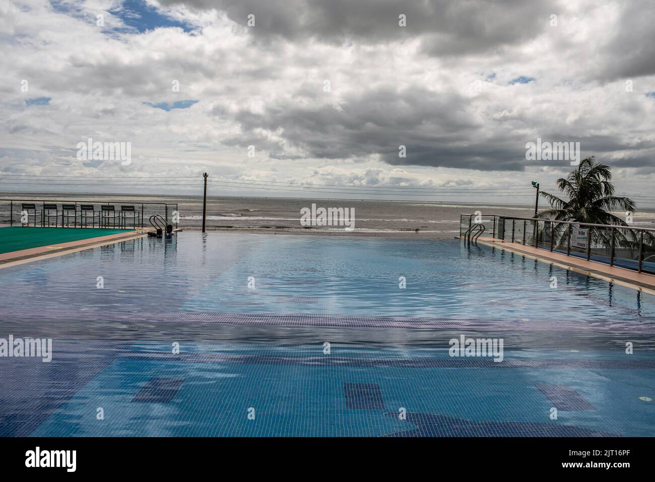 August 23, 2022, Cox Bazar, Bangladesh: View of the Hotel Jol Torongo ...