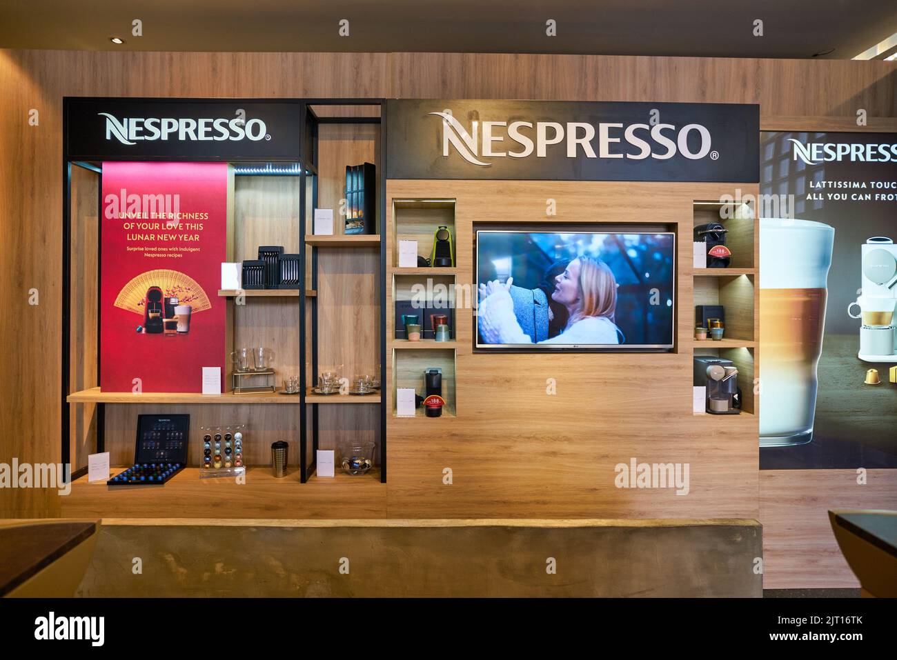 KUALA LUMPUR, MALAYSIA - CIRCA JANUARY, 2020: interior shot of ...