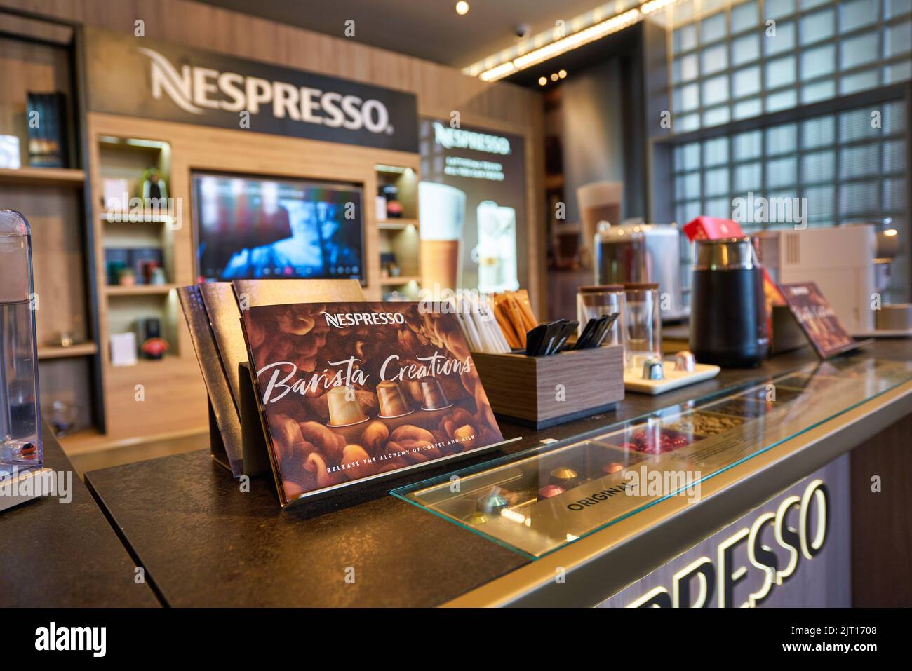 KUALA LUMPUR, MALAYSIA - CIRCA JANUARY, 2020: interior shot of ...