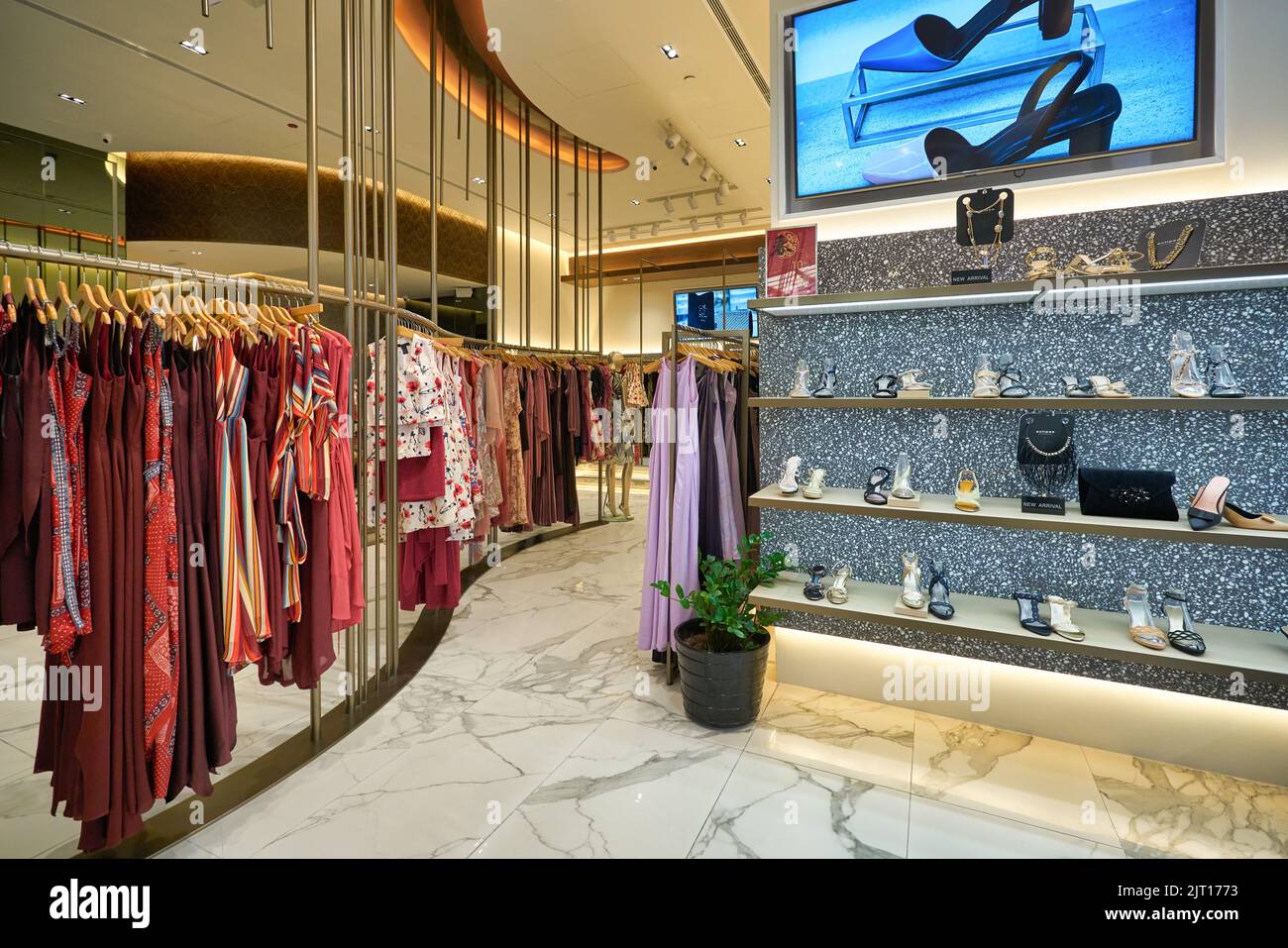 KUALA LUMPUR, MALAYSIA - CIRCA JANUARY, 2020: interior shot of Eclipse ...