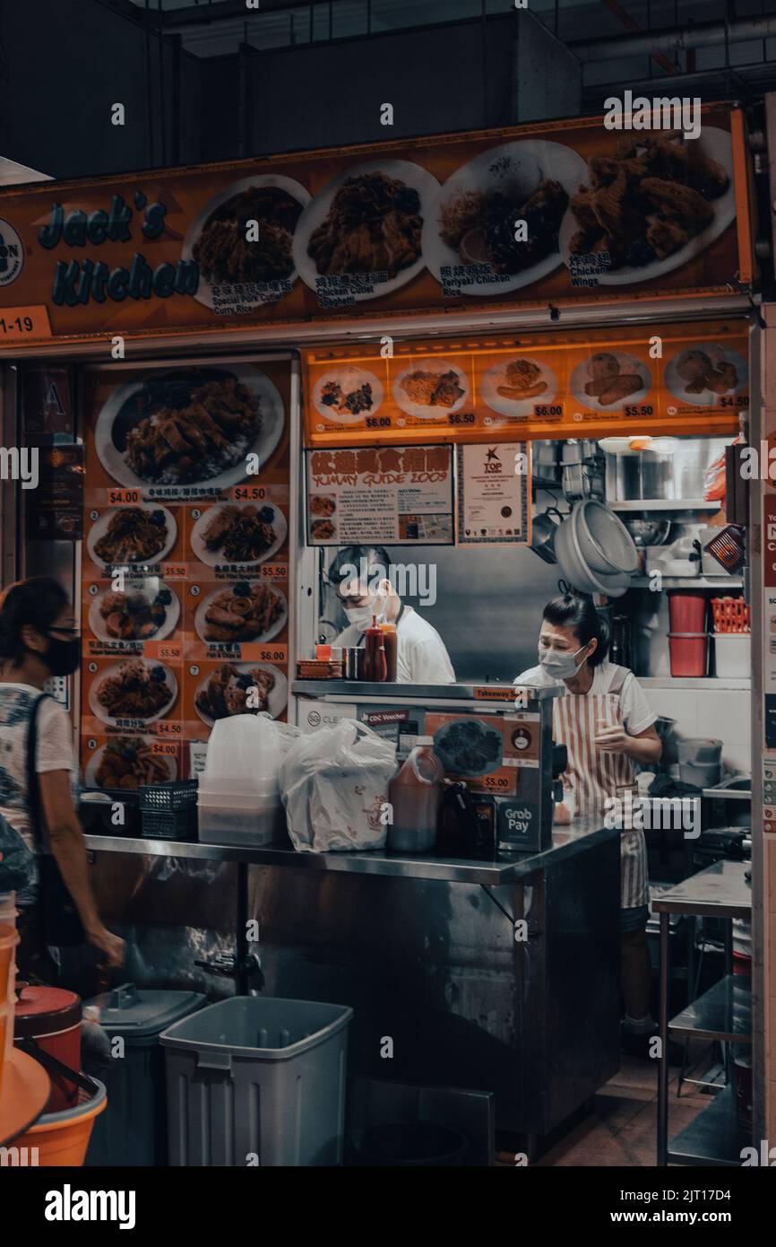 Fast food court hi-res stock photography and images - Alamy