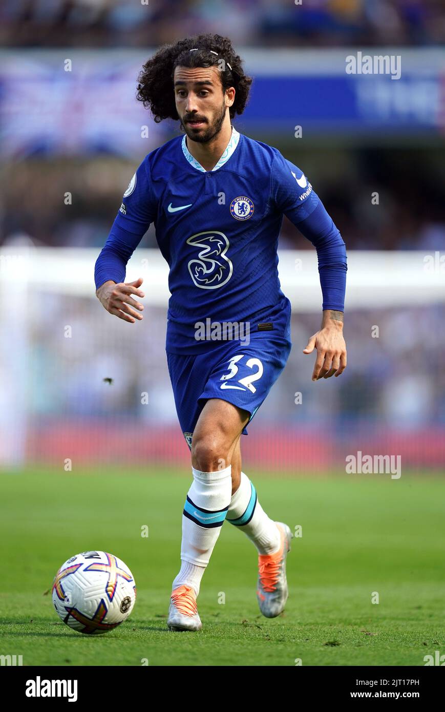 Chelsea's Marc Cucurella during the Premier League match at Stamford ...