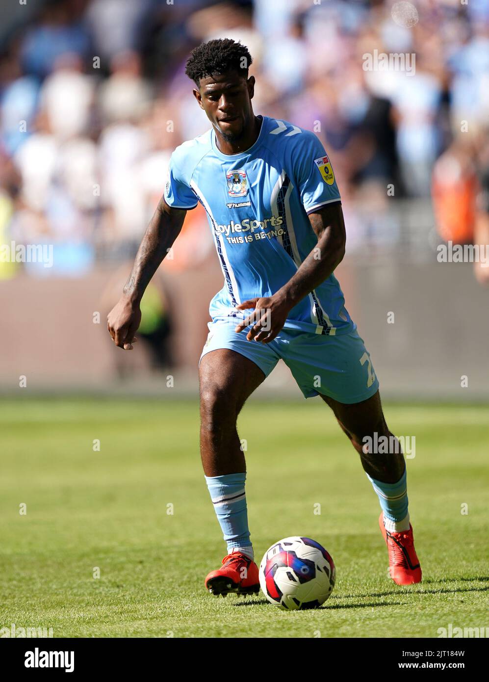 Coventry City's Jonathan Panzo in action during the Sky Bet ...