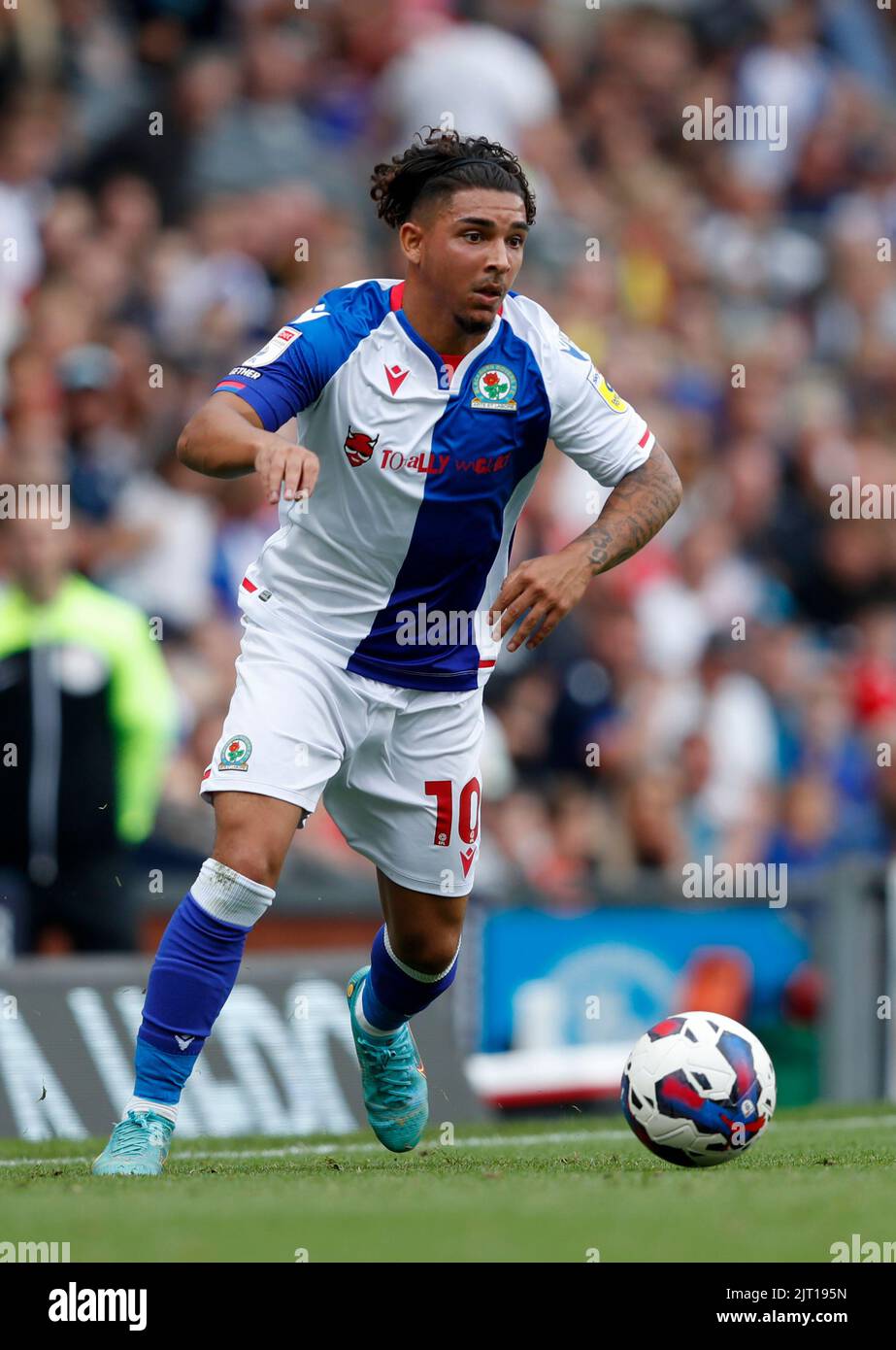Blackburn Rovers' Tyrhys Dolan in action during the Sky Bet ...