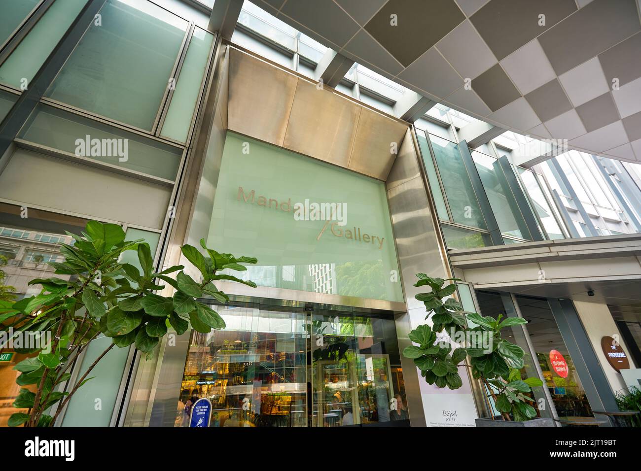 SINGAPORE - CIRCA JANUARY, 2020: exterior shot of Mandarin Gallery ...