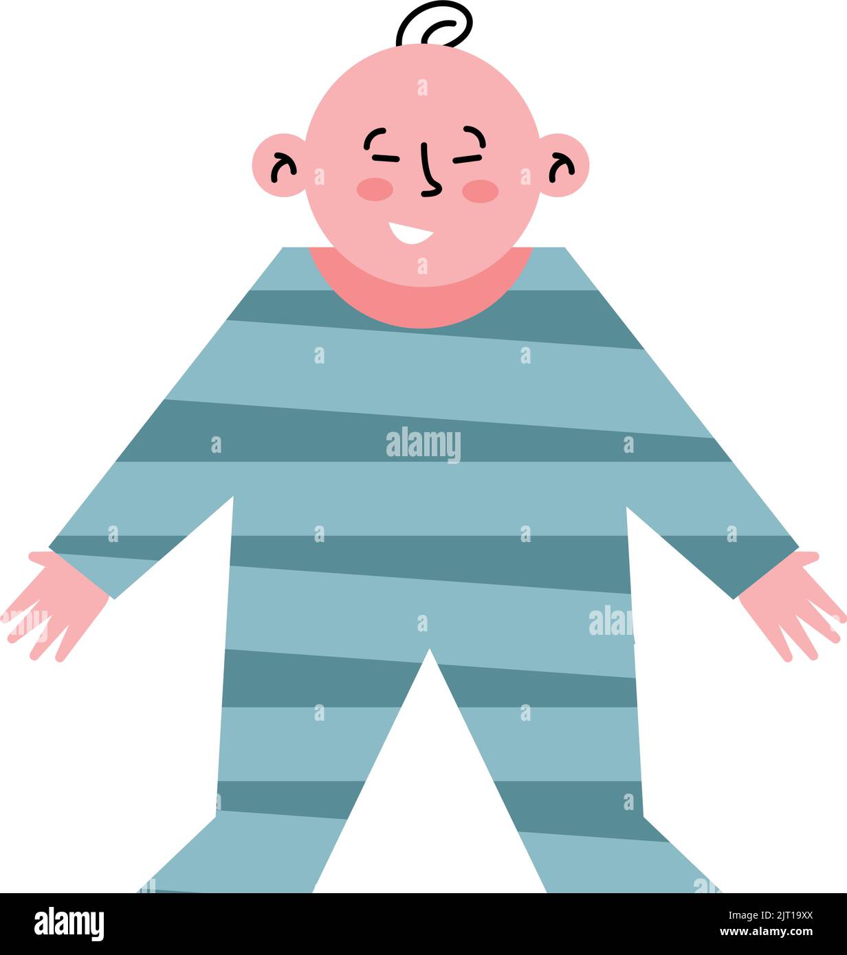 korean baby boy little character Stock Vector Image & Art - Alamy
