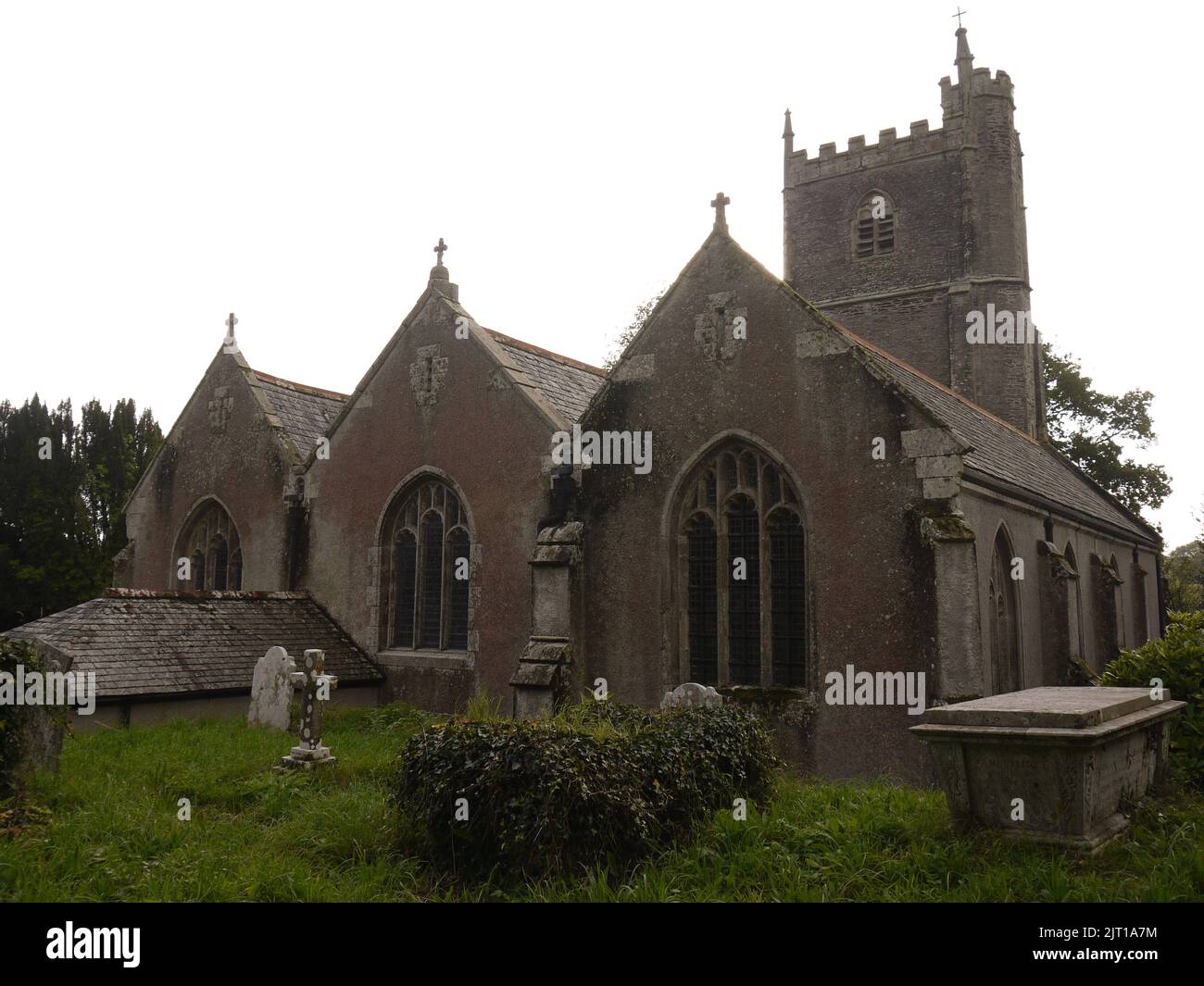 Landulph church hi-res stock photography and images - Alamy