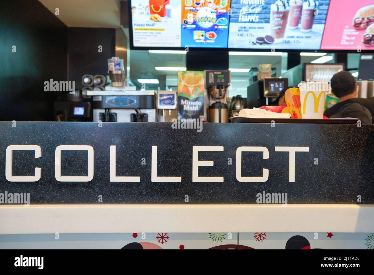 Mcdonalds inscription hi-res stock photography and images - Alamy