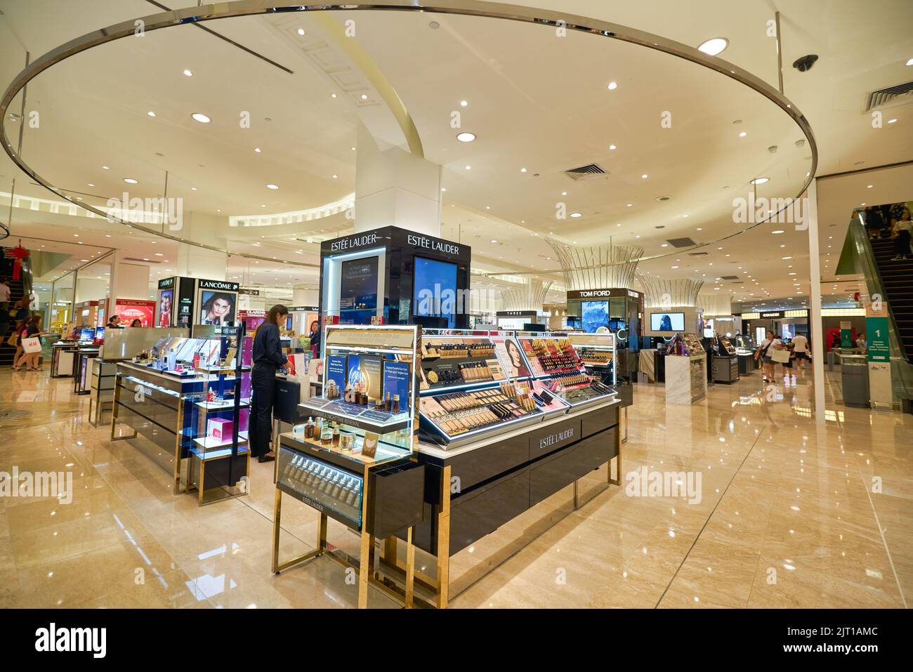 SINGAPORE - CIRCA JANUARY, 2020: interior shot of Takashimaya ...