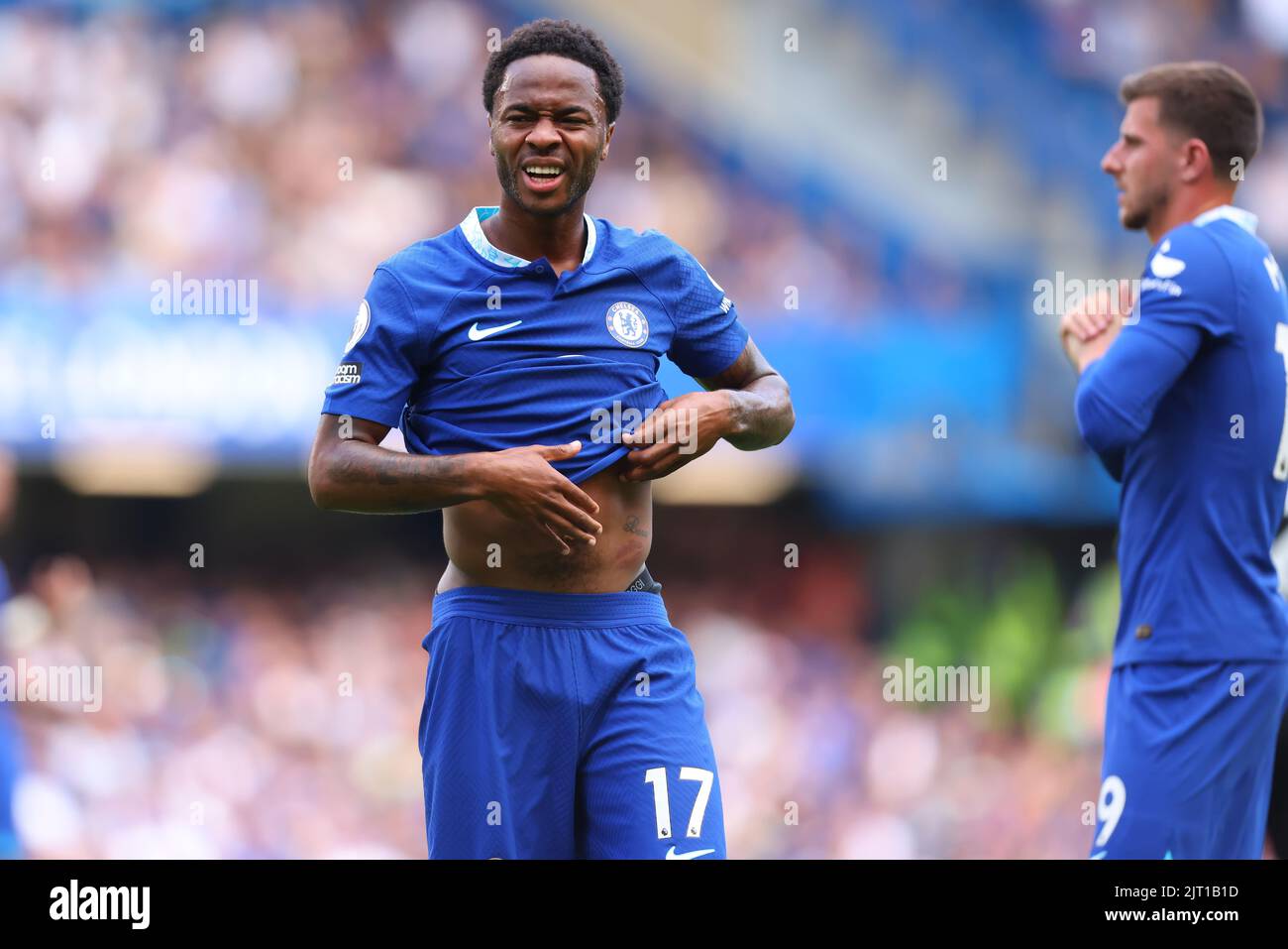 27th August 2022; Stamford Bridge, Chelsea, London, England: Premier League football, Chelsea ...