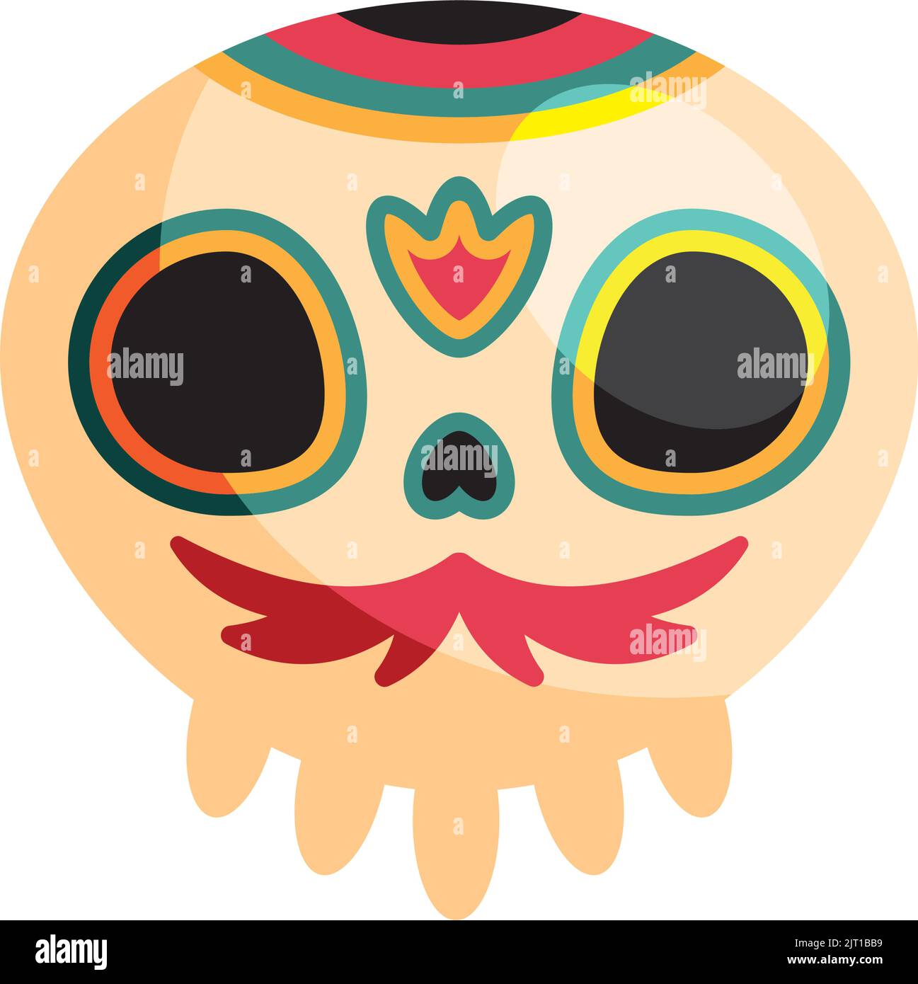 mexico culture skull head icon Stock Vector Image & Art - Alamy