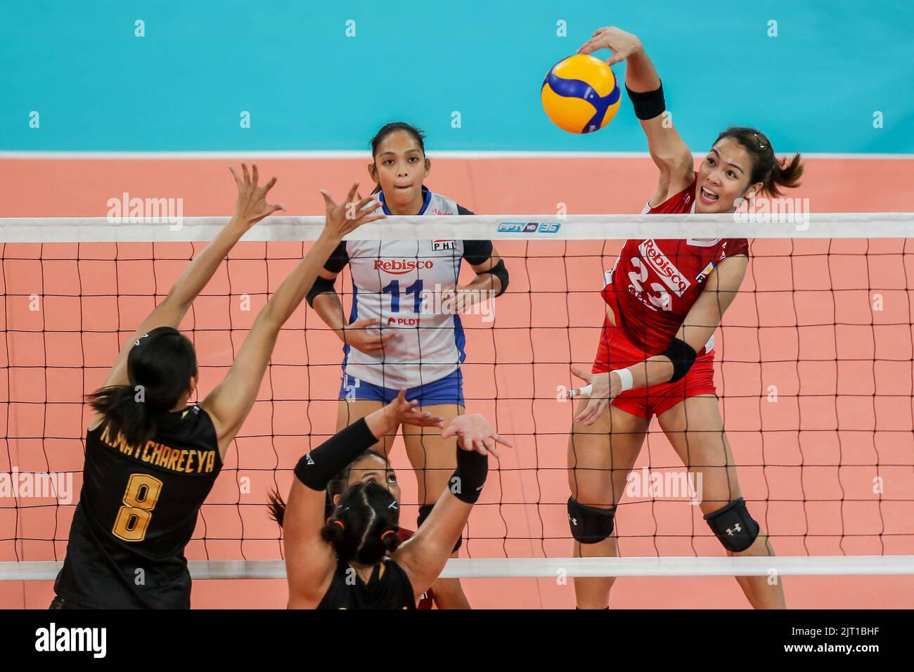 Pasig City, Philippines. 27th Aug, 2022. The Philippines' Jessica ...