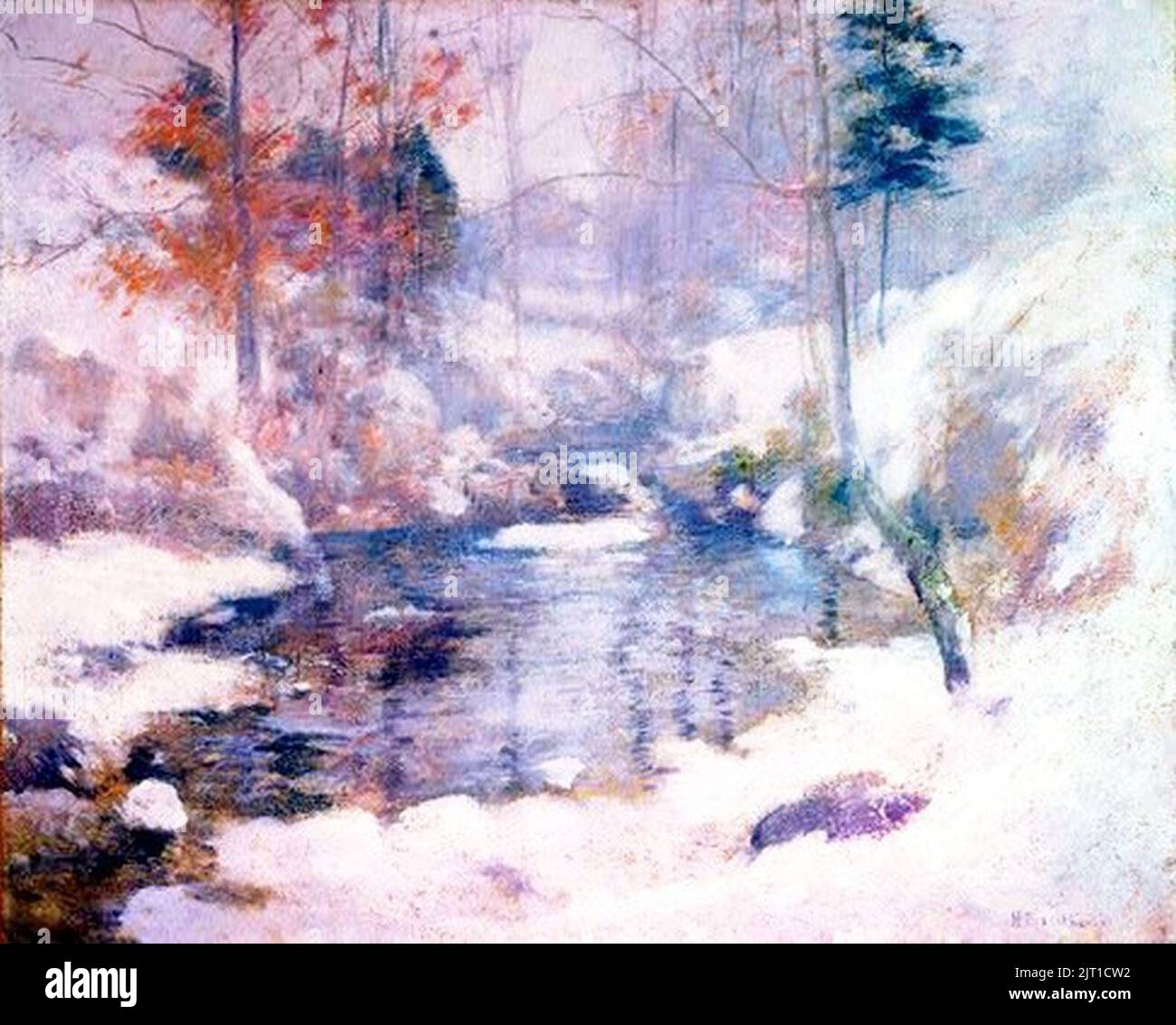 Twachtman snow hi-res stock photography and images - Alamy