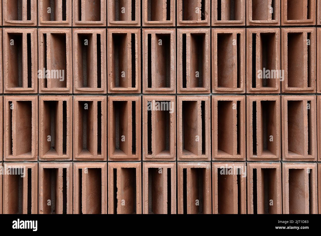 Terracotta pattern rectangular Stock Photo - Alamy