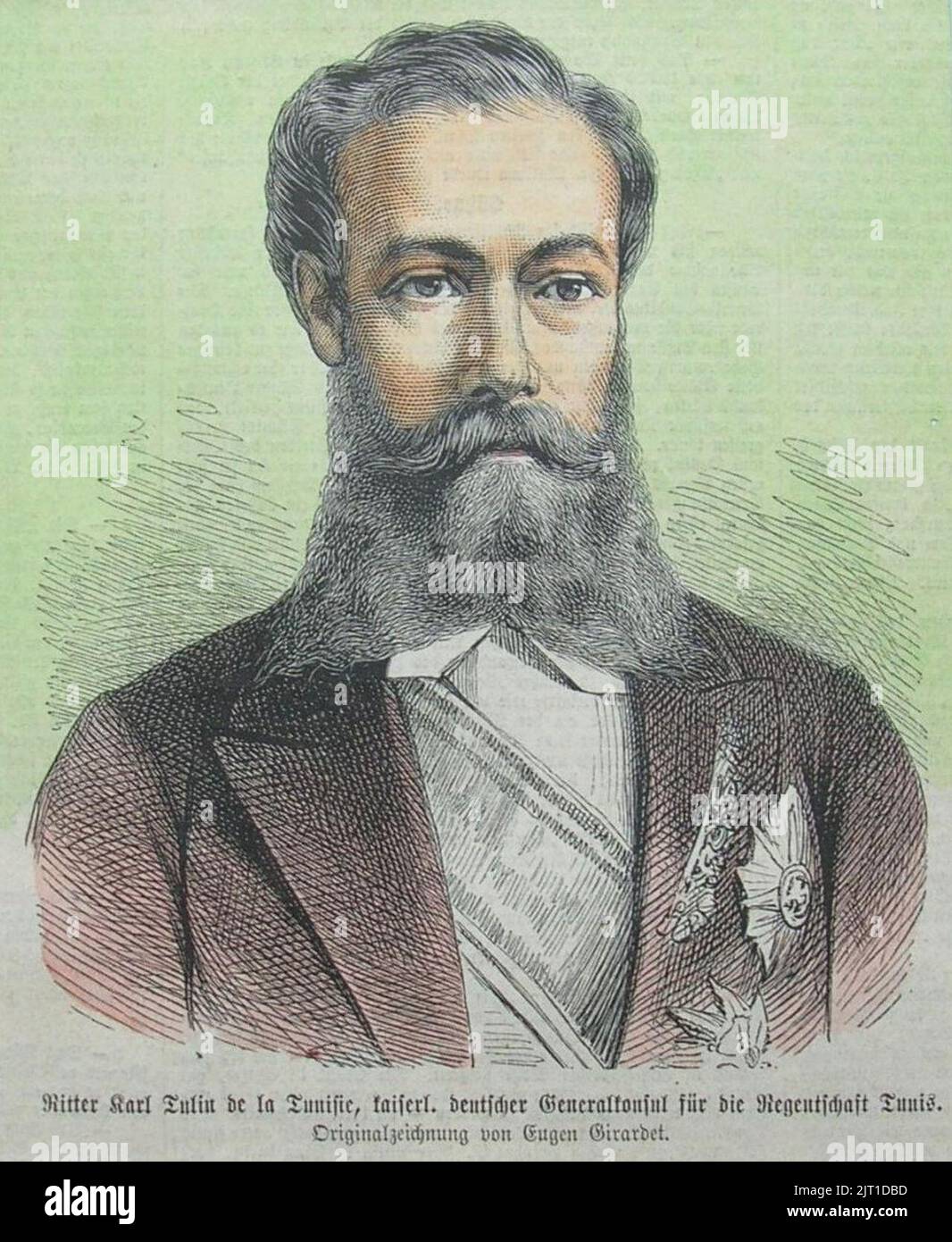 Ritter Karl Tulin de la Tunisie Stock Photo - Alamy