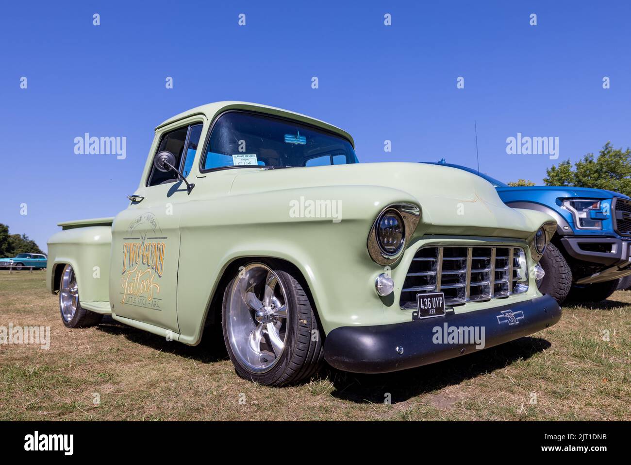 1955 Chevrolet Task Force ‘436 UYP’ on display at the American Auto ...