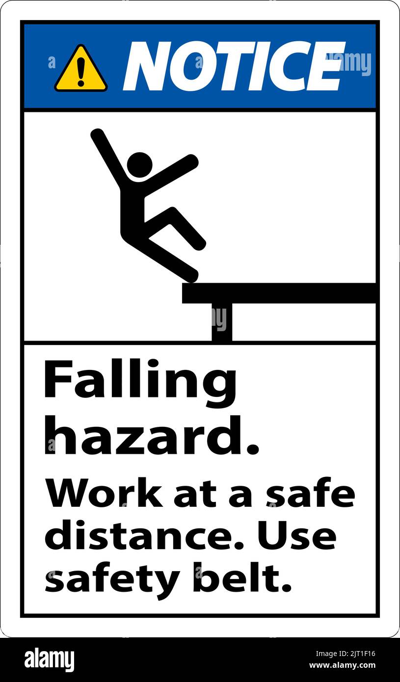 Worker falling of ladder Stock Vector Images - Alamy