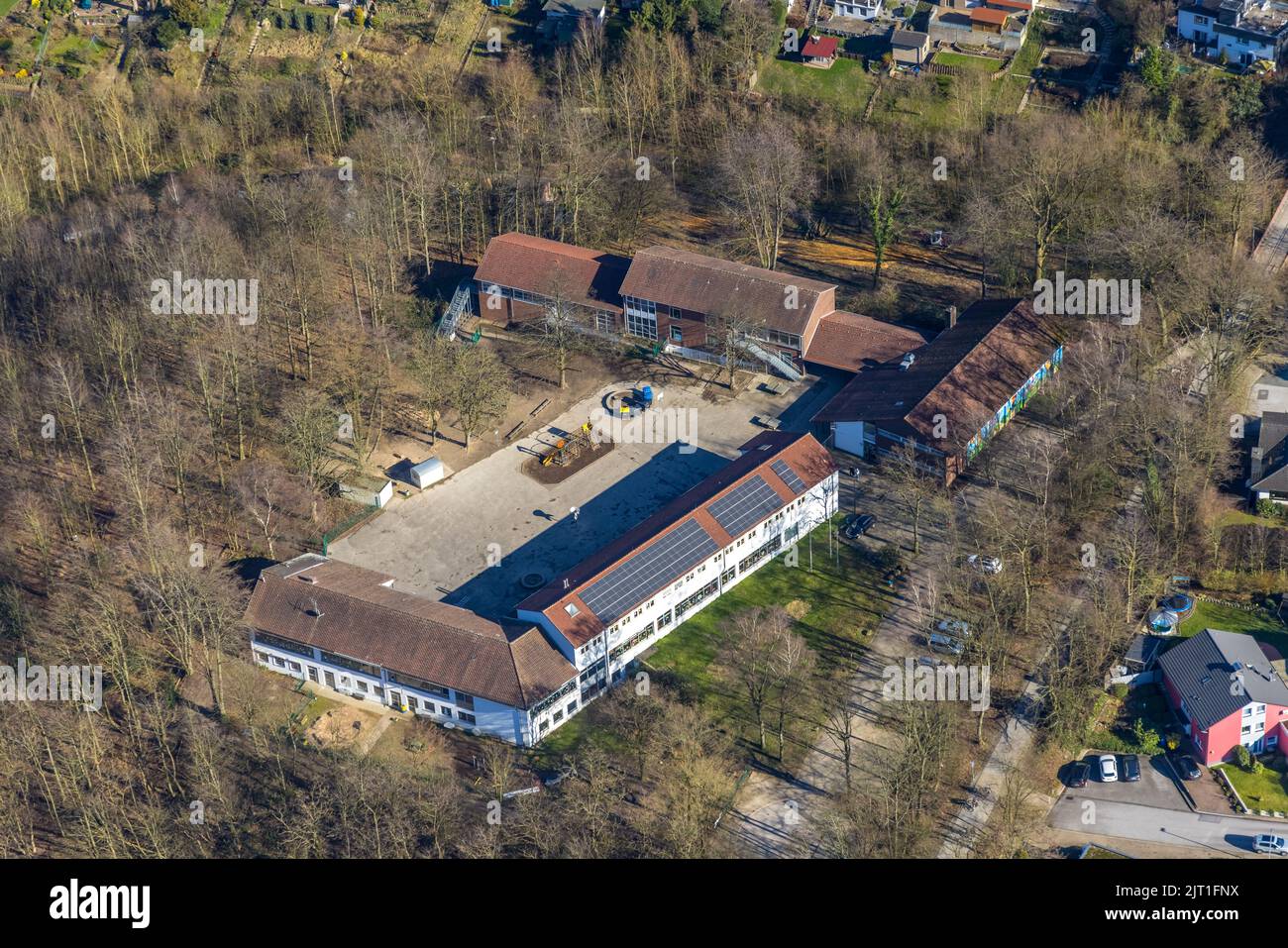 St suitbertus catholic primary school with solar roof in hasselbeck hi ...