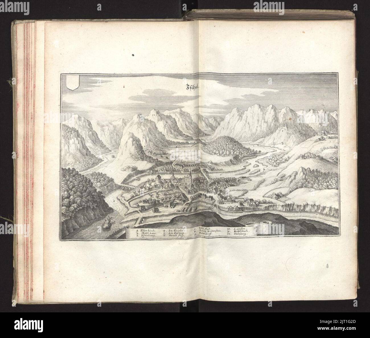Topographia Austriacarum (Merian) 048 Stock Photo - Alamy