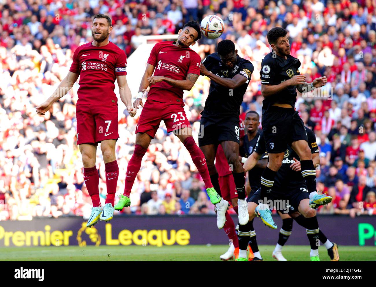 Diaz liverpool 2022 bournemouth hi-res stock photography and images - Alamy