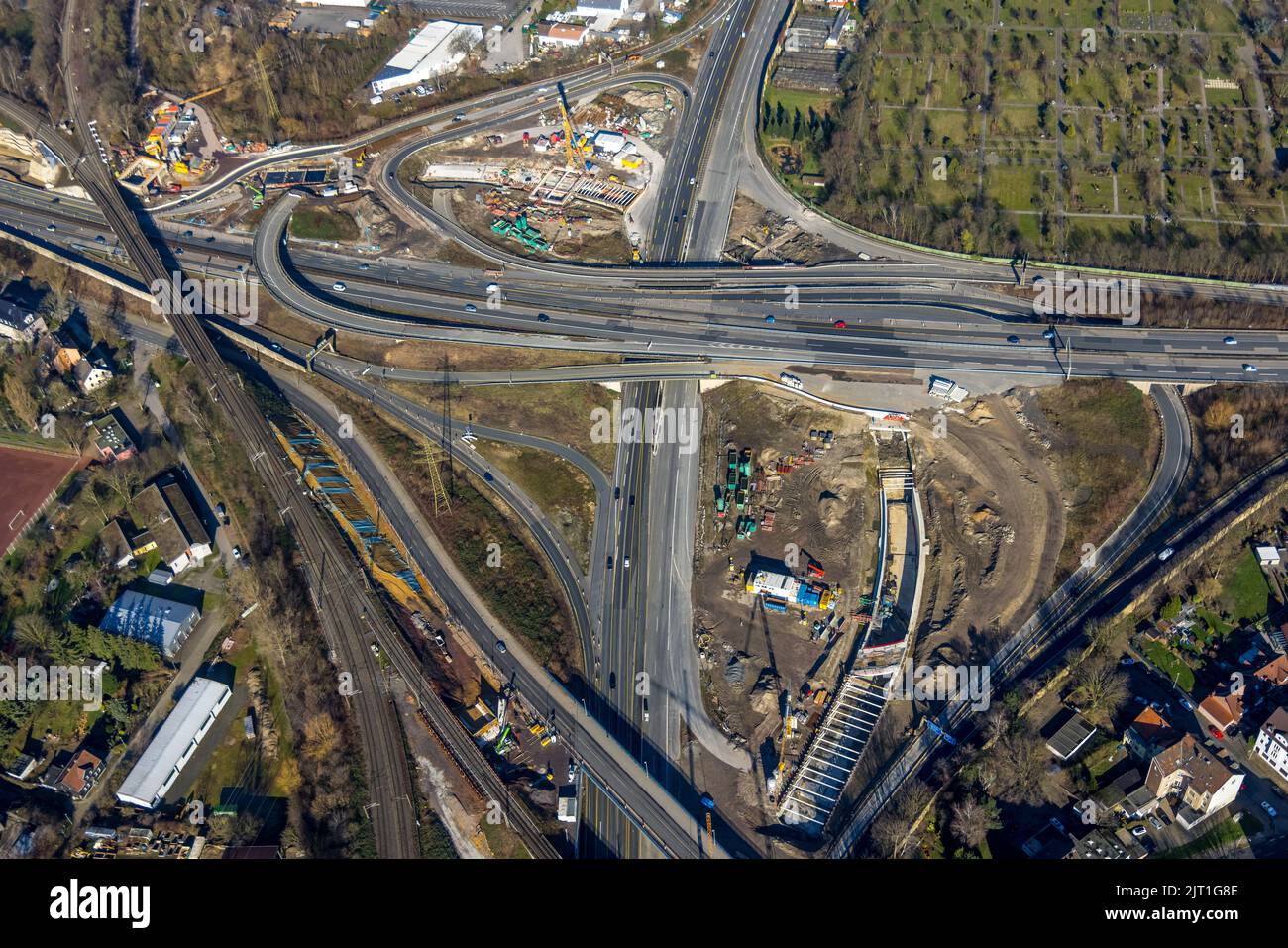 With construction of the baukau tunnel hi-res stock photography and ...