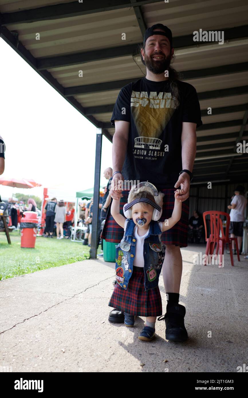 Children at a heavy metal concert hi-res stock photography and images ...