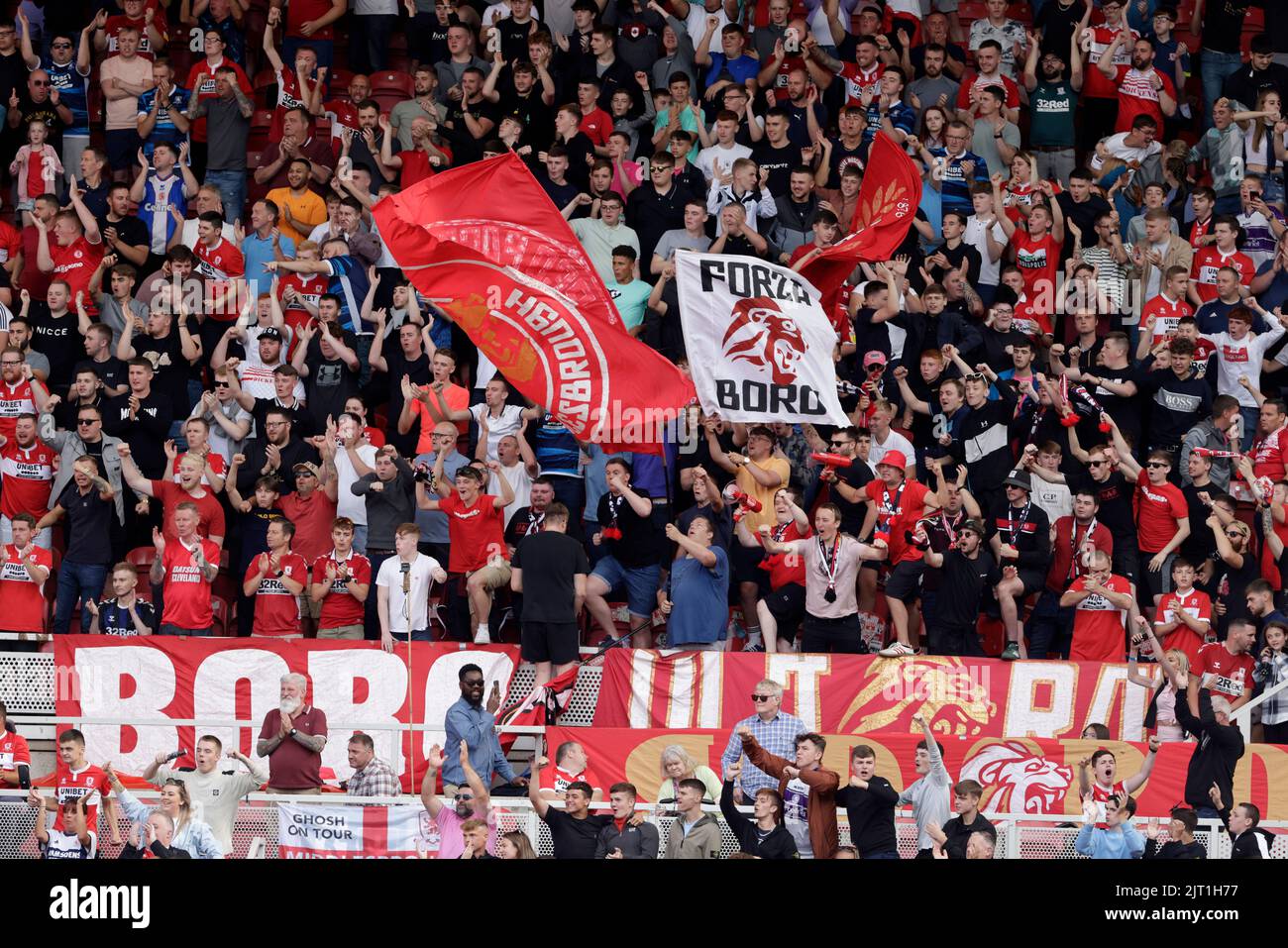 Boro fans hi-res stock photography and images - Alamy