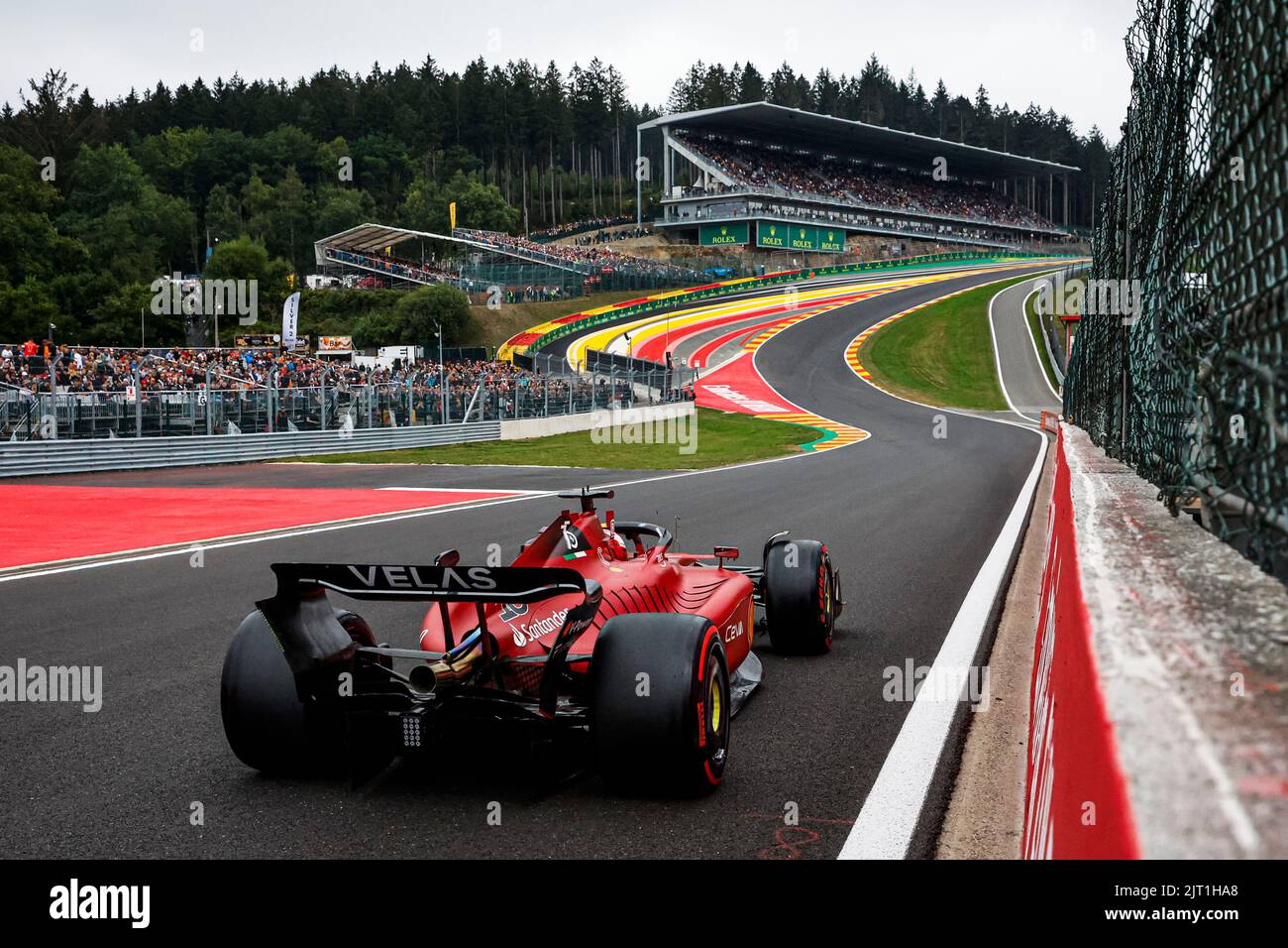 16 LECLERC Charles (mco), Scuderia Ferrari F1-75, action during the ...