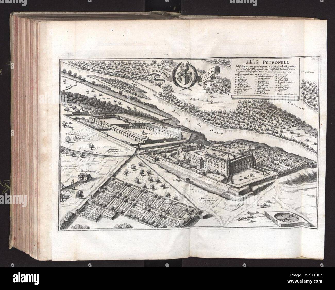 Topographia Austriacarum (Merian) 507 Stock Photo - Alamy