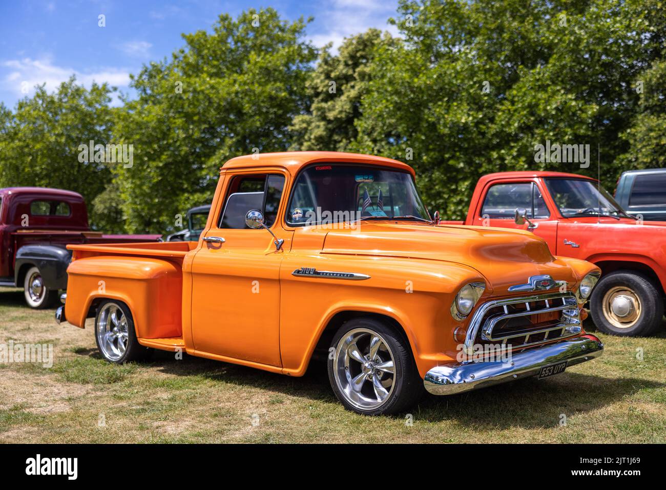 1957 Chevrolet Task Force ‘553 UYP’ on display at the American Auto ...